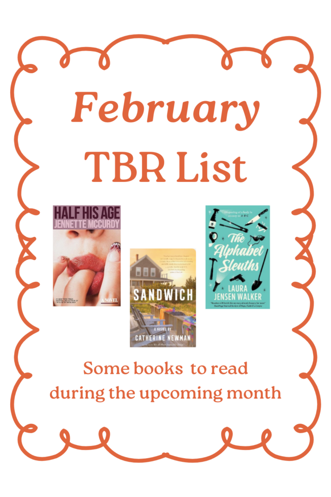 My March 2025 TBR List - Marian Krick